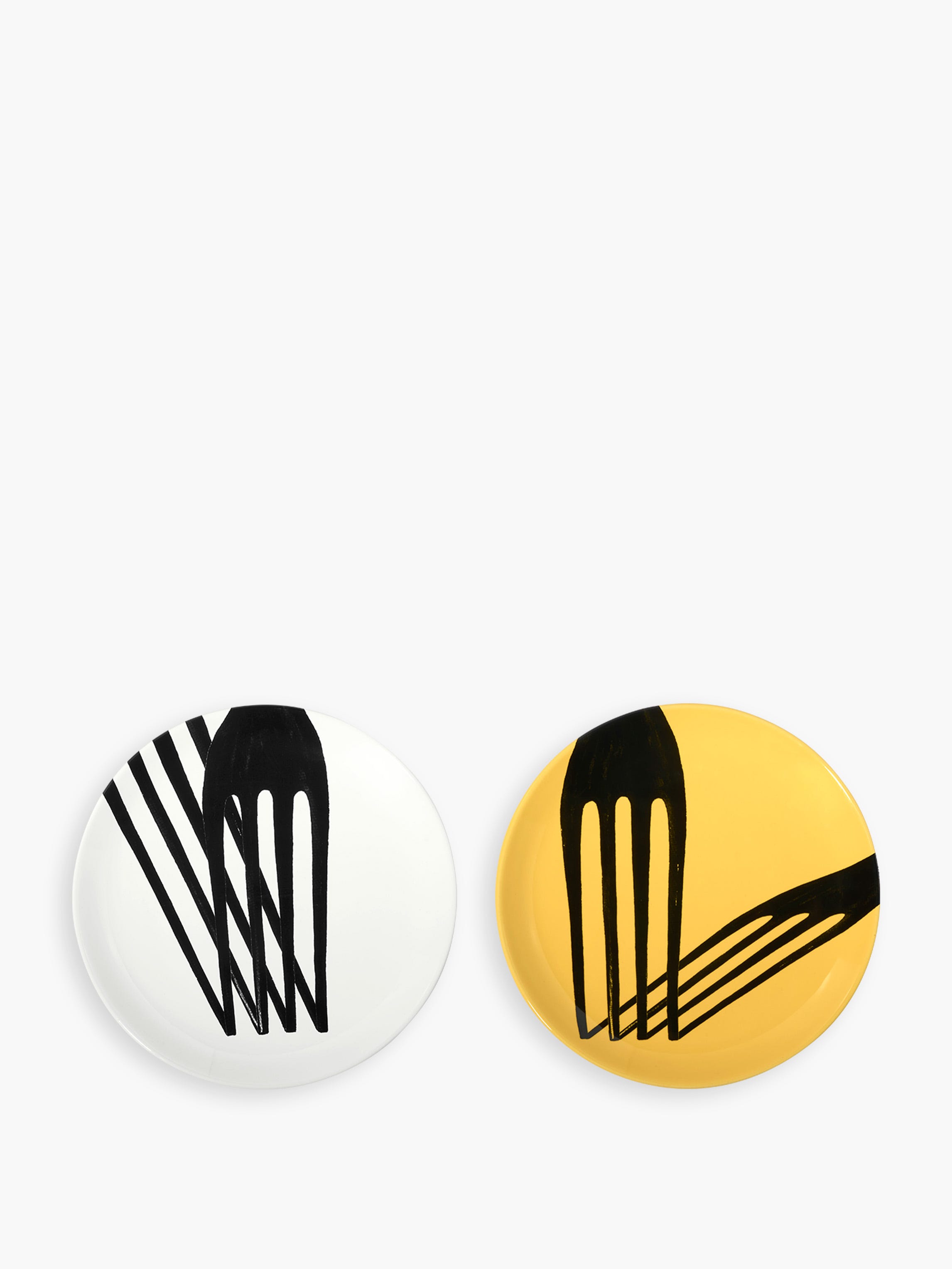 White cast shadow decorative plate | Diptyque Paris