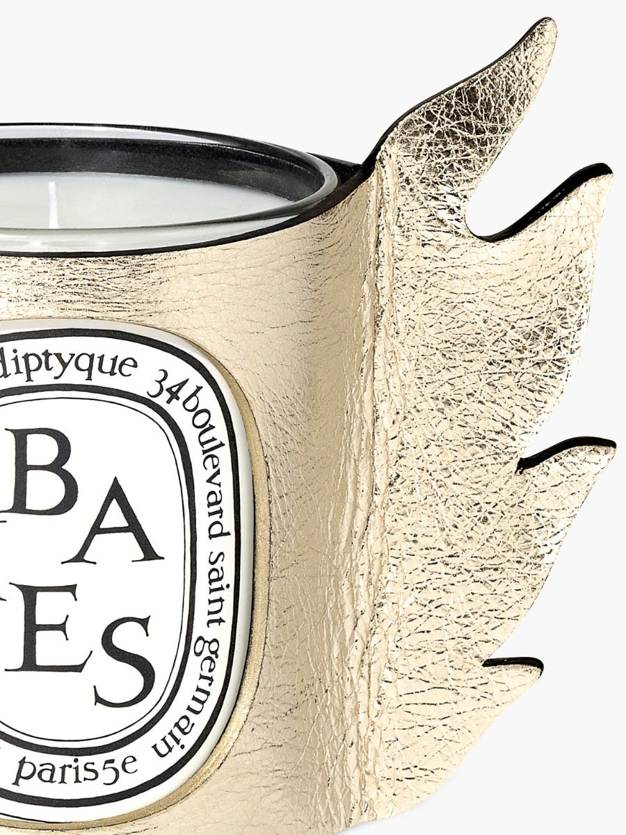 Funda de cuero Flamme / Llama - Para vela modelo clásico | Diptyque Paris