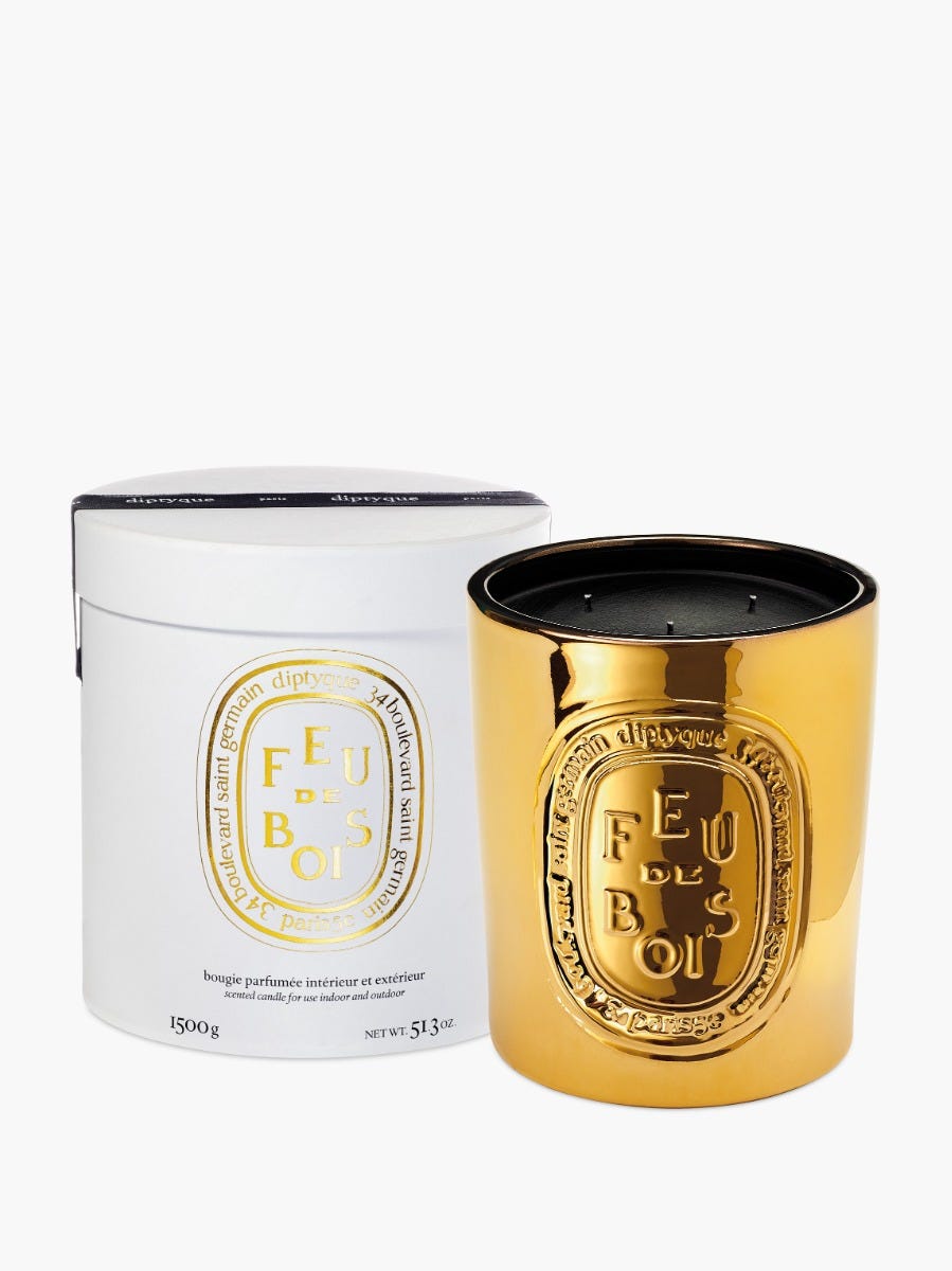 Limited Edition Feu de Bois / Wood Fire interior & exterior candle ...