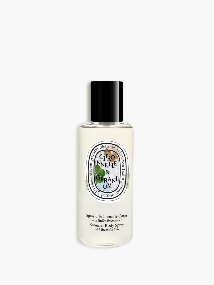 Lemongrass & Geranium - Summer body spray with essential oils - Limited ...